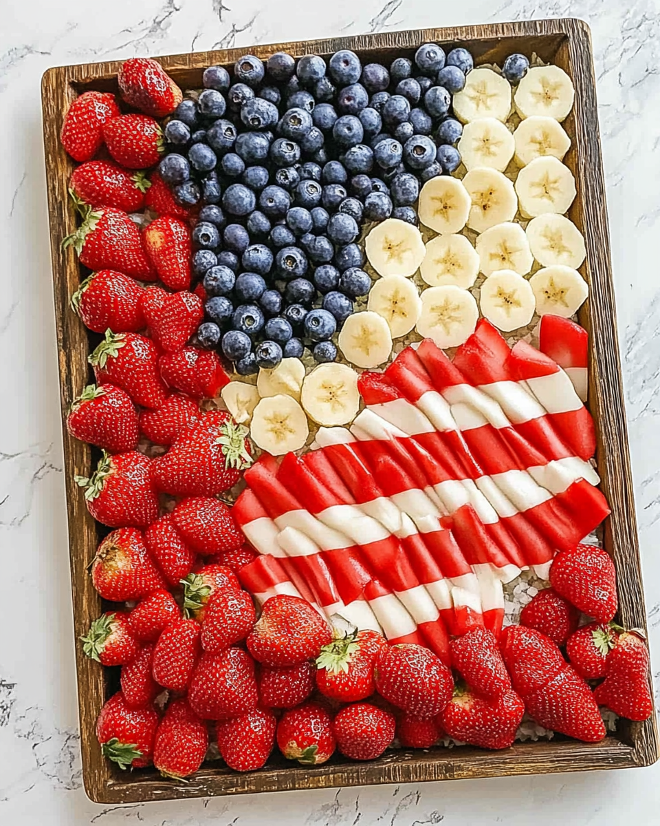 Patriotic Fruit Tray: Make This Festive Treat Now! - Yummy Yield