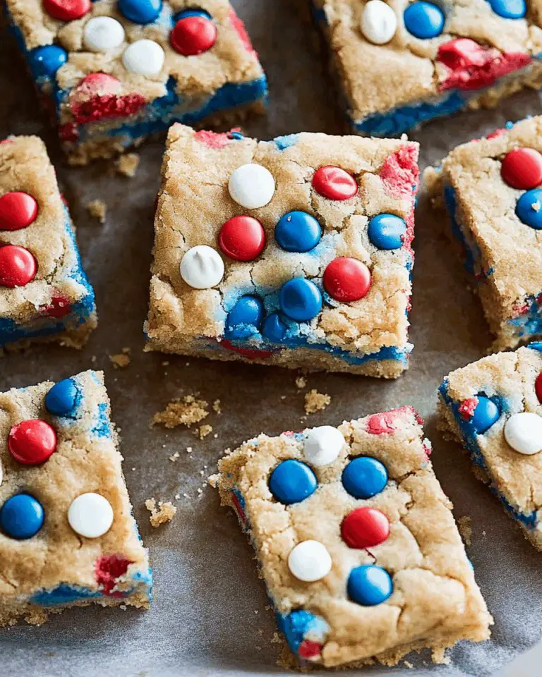 Red, White, and Blue Cookie Bars: A Festive Treat Recipe! - Yummy Yield