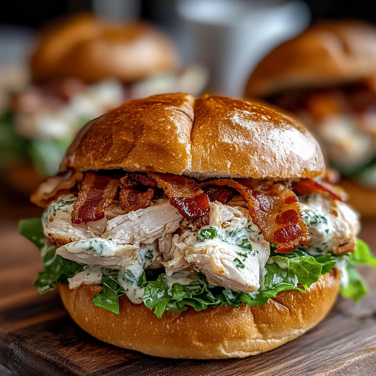 Irresistible Chicken Bacon Ranch Sandwich for Easy Comfort