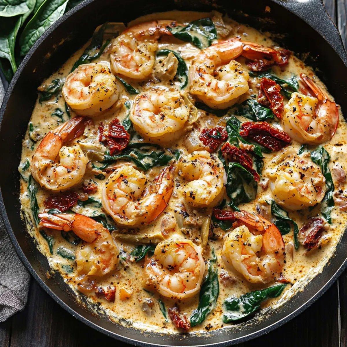 Irresistible Tuscan Shrimp: Easy One-Pan Dinner in 30 Minutes