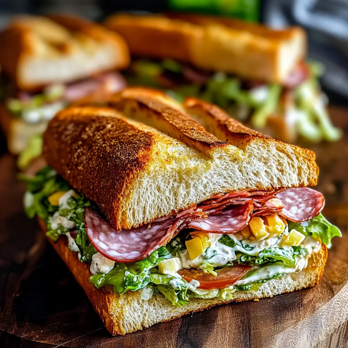 Ultimate Chopped Italian Sandwich – Delicious & Customizable
