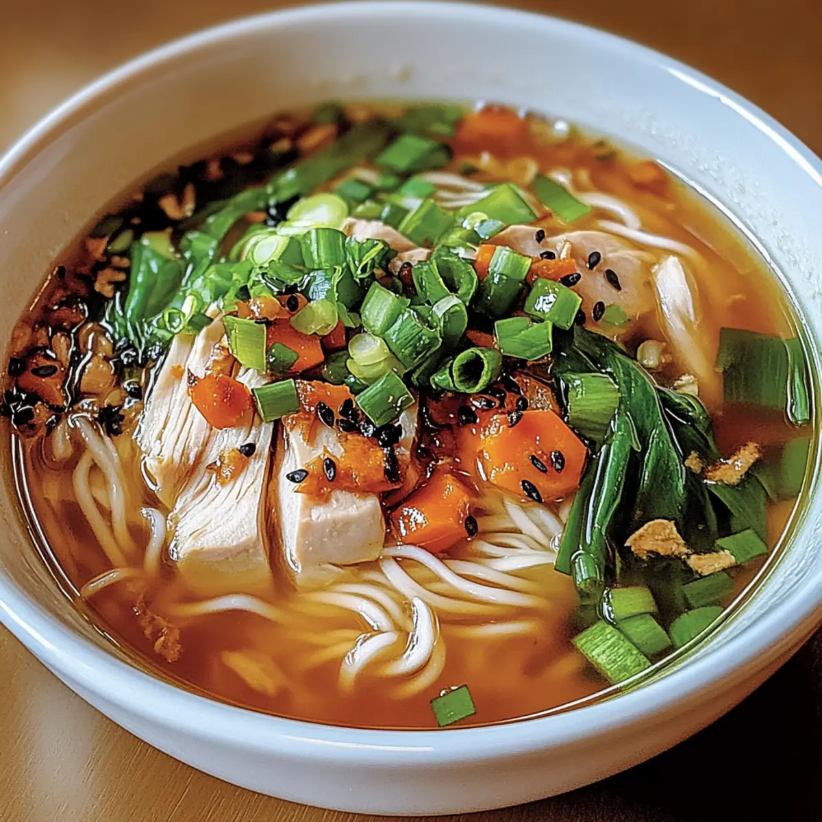 Ginger Garlic Chicken Noodle Soup: The Ultimate Comfort Food