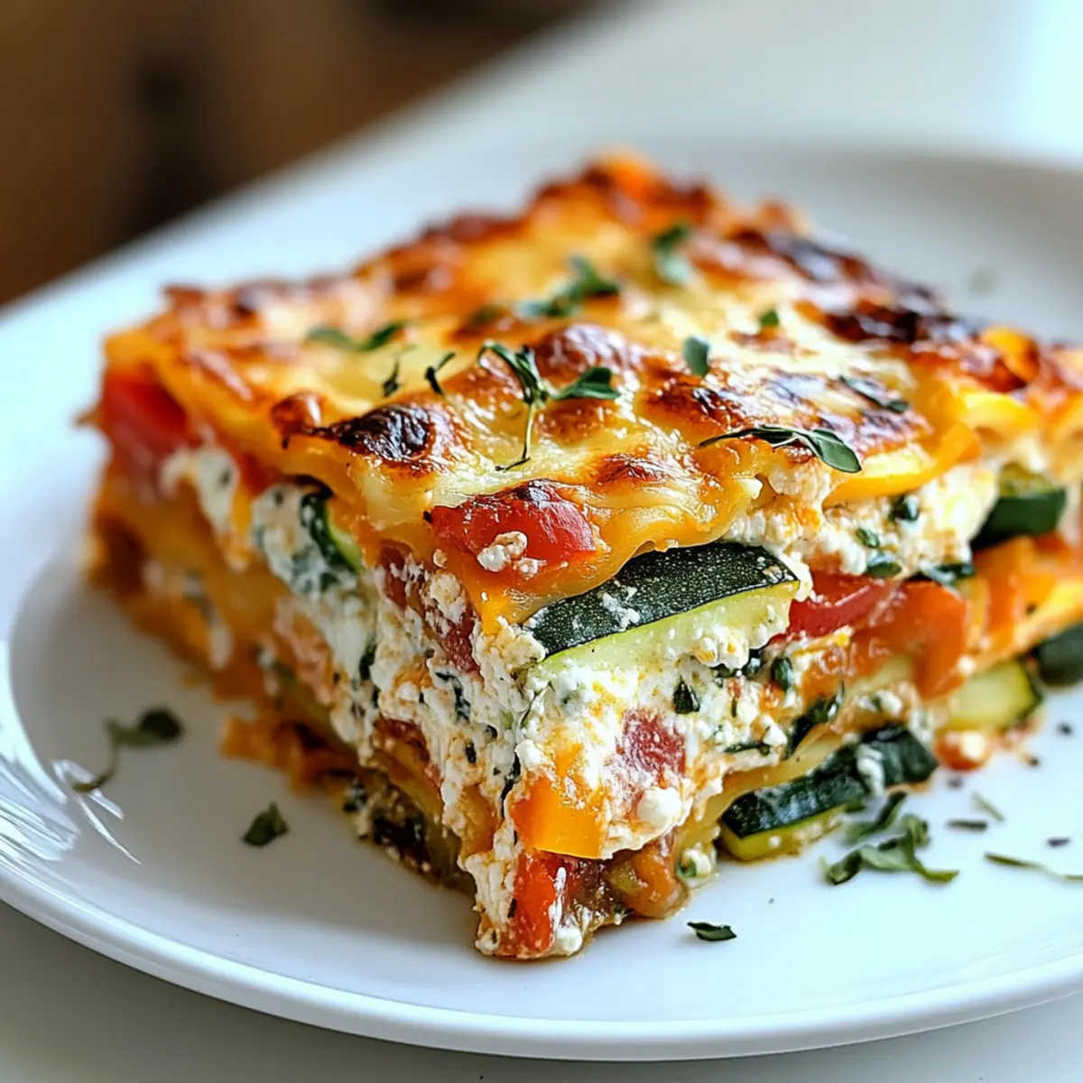 Irresistible High Protein Veggie Lasagna for Comfort Food Lovers