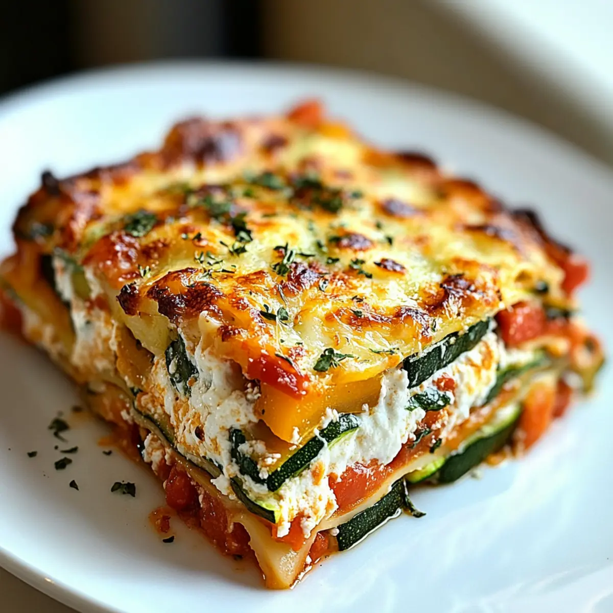 Irresistible High Protein Veggie Lasagna for Comfort Food Lovers