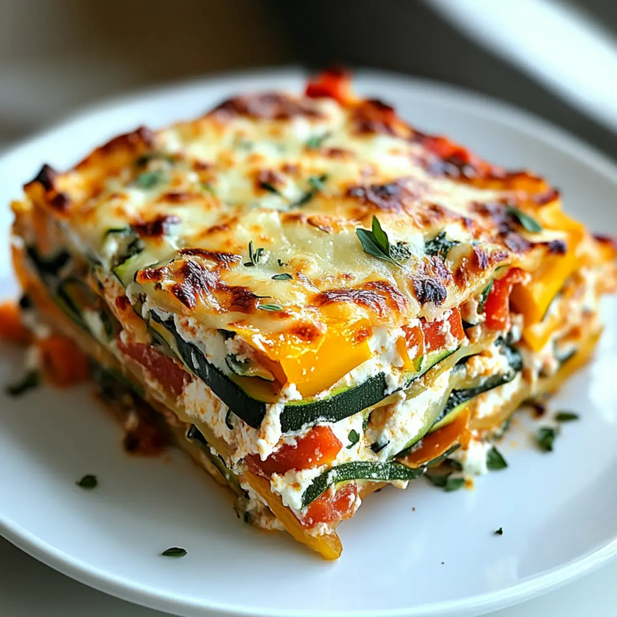 Irresistible High Protein Veggie Lasagna for Comfort Food Lovers