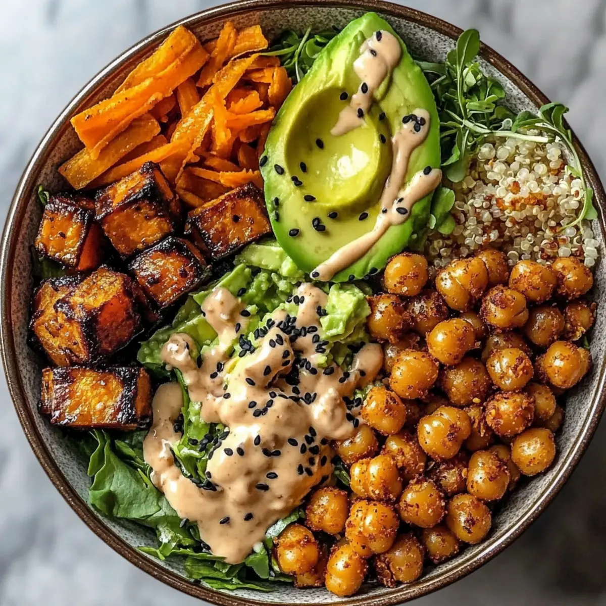 Miso Glazed Sweet Potato Bowl: An Irresistible Delight