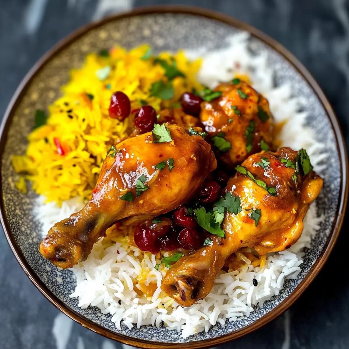 Ultimate Persian Saffron Chicken with Barberry Rice: Delicious Feast