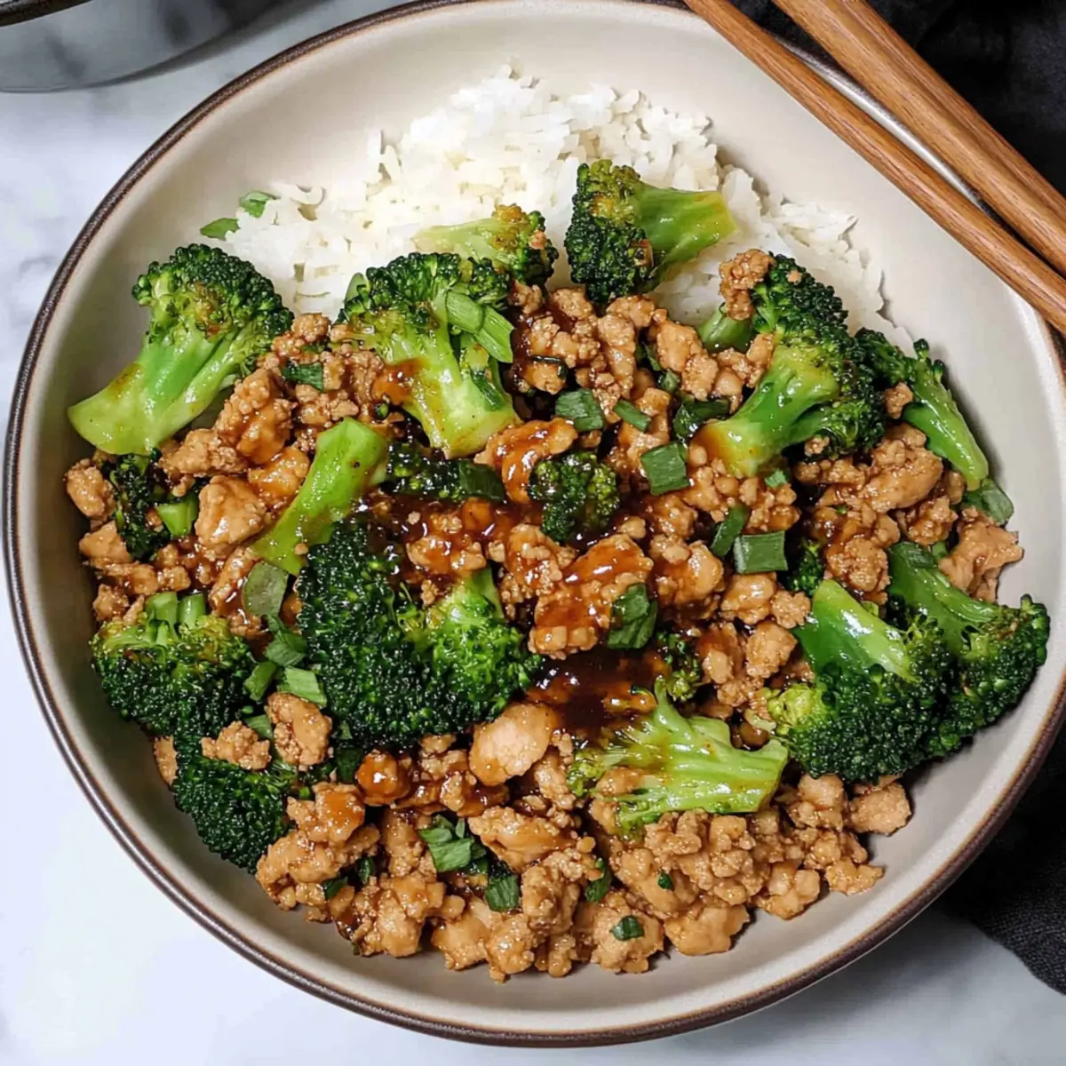 Ground Chicken and Broccoli: Irresistible One-Pan Delight